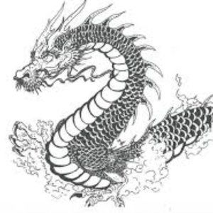 Findings | Jewelry | Rose Golden Japanese Dragon With Ruby Red Scales ...